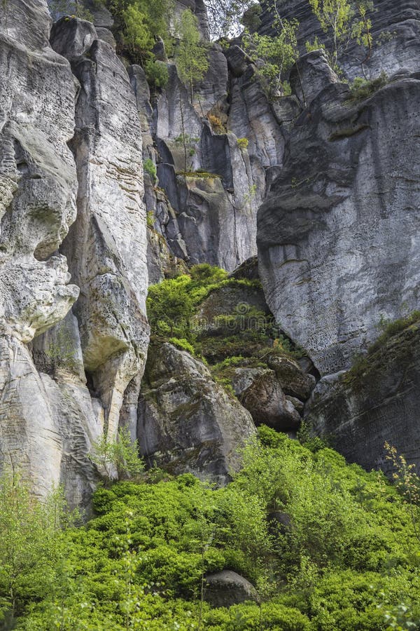 Cleft in the rock stock photo. Image of environment, mountain - 63474150