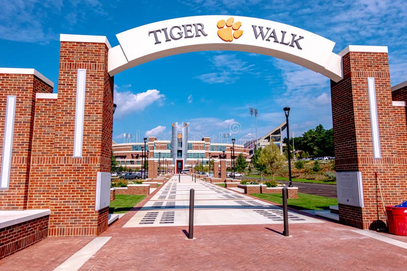 Clemson, SC - 2023: Memorial Stadium on the Clemson University Campus ...