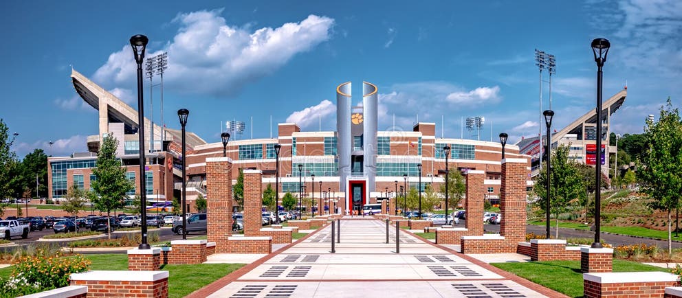 Clemson, SC - 2023: Memorial Stadium on the Clemson University Campus ...