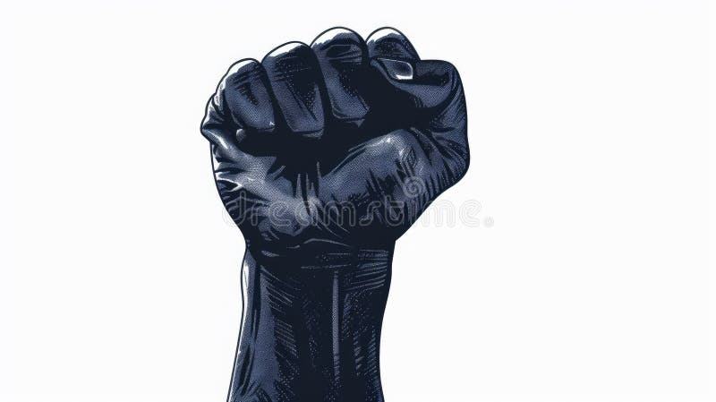 Clenched Fist stock photo. Image of generated, punch - 363764658