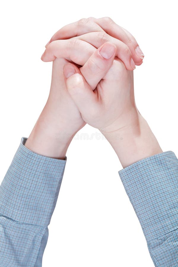 Clenched Hands - Hand Gesture Stock Image - Image of person, gesture ...