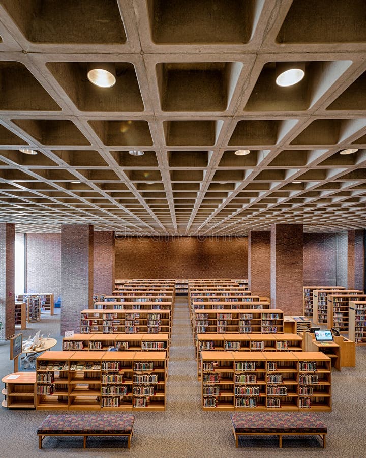 Cleo Rogers Memorial Library Fotografia Editoriale - Immagine di ...