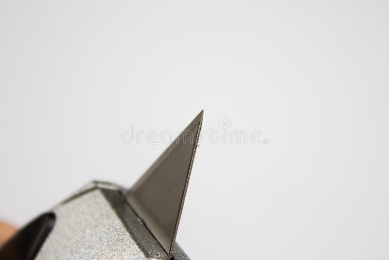 Clerical Knife, Industrial. Photo Reference for 3D Graphics Stock Photo ...