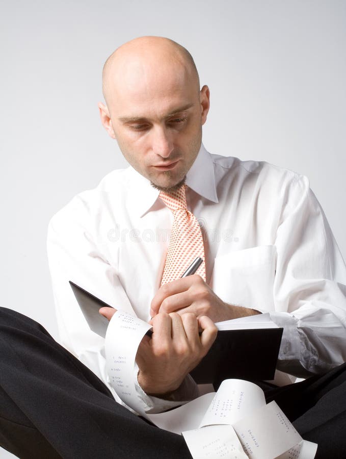 Clerk working stock photo. Image of business, work, numbers - 2581738