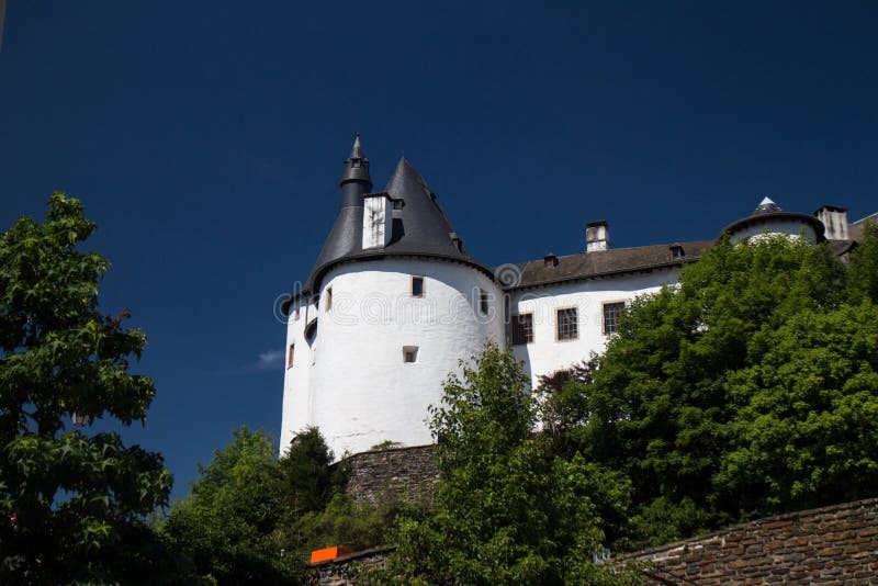 Clervaux Castle stock image. Image of landmark, chateau - 57595723