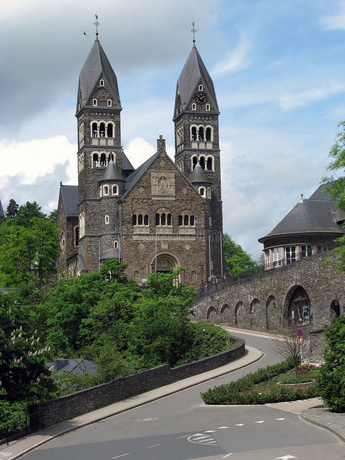 Clervaux (Luxembourg) stock photo. Image of building - 27105850
