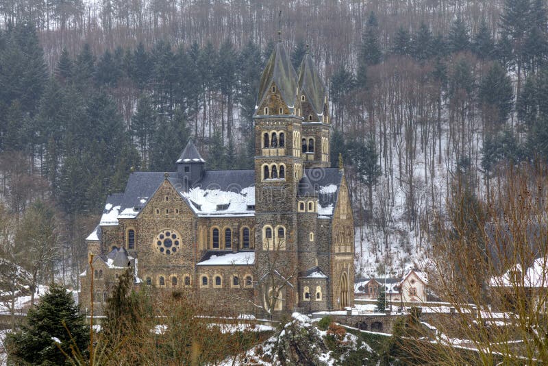 Clervaux Parish Church in Luxembourg Stock Image - Image of luxemburg ...