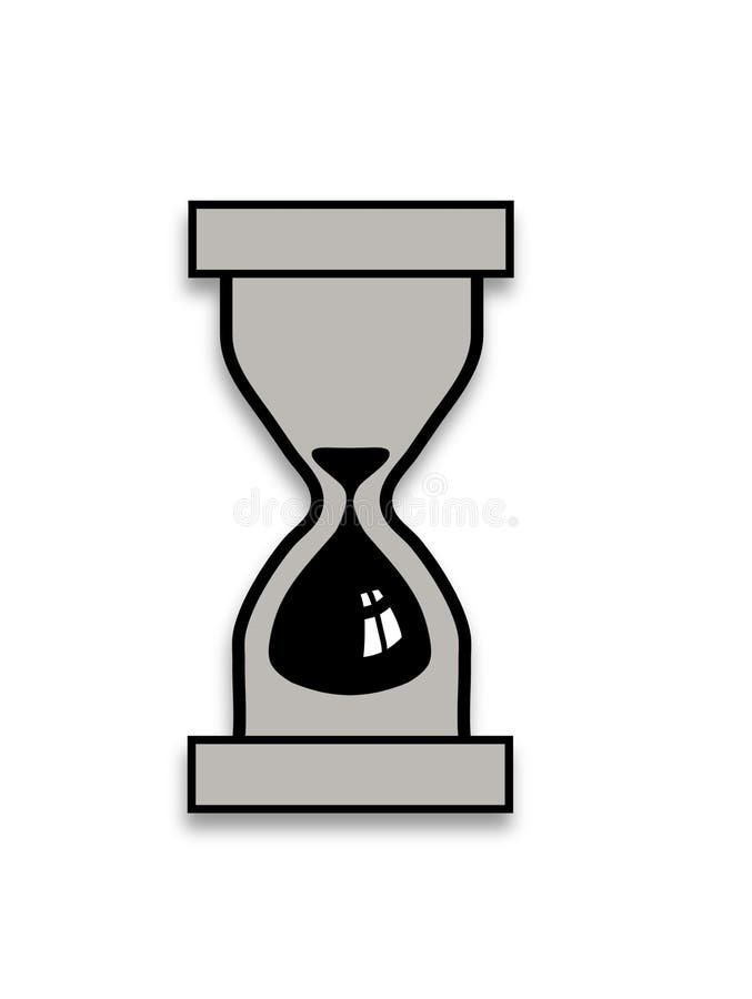 Clessidra illustrazione di stock. Illustrazione di immagine - 924549