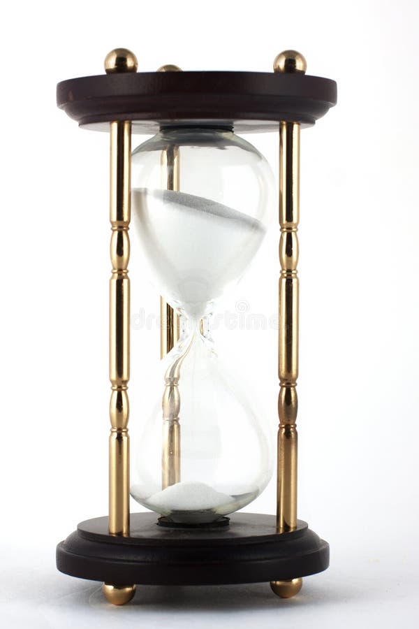 Clessidra della sabbia fotografia stock. Immagine di temporizzatore ...