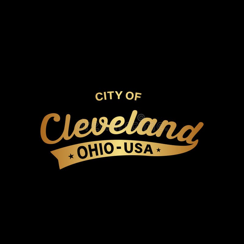 Cleveland Ohio Script Stock Illustrations – 9 Cleveland Ohio Script ...
