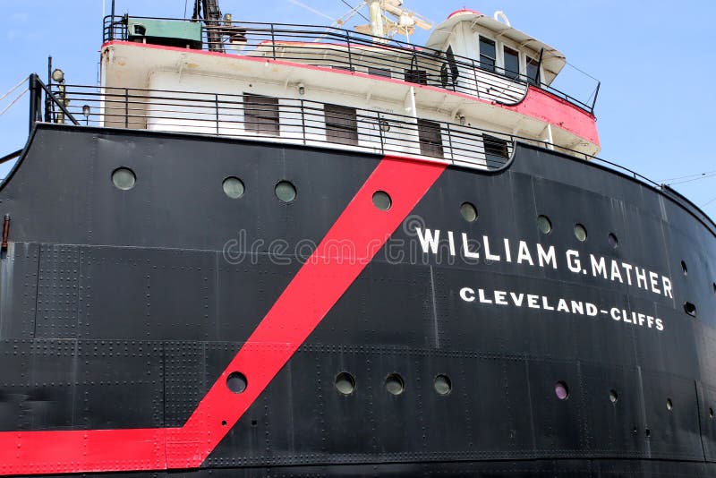 Cleveland, Ohio May 17, 2020 the Steamship William G. Mather is a ... Cleveland, Ohio May 17, 2020 the Steamship William G. Mather is a ...