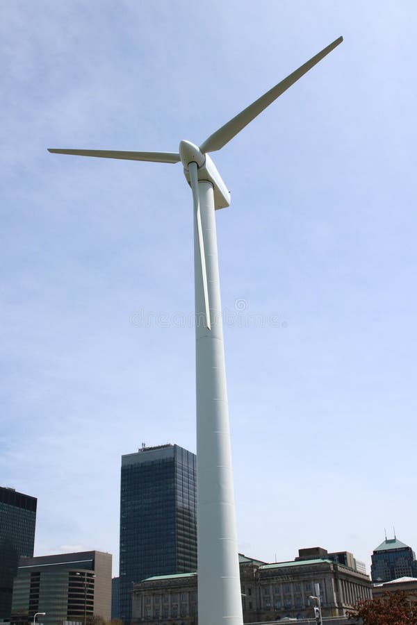 Cleveland, Ohio May 17, 2020 Turbine Energy Windmills on the Campus of ... Cleveland, Ohio May 17, 2020 Turbine Energy Windmills on the Campus of ...