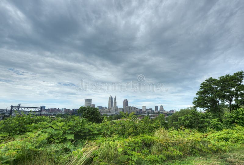Cleveland stock photo. Image of green, range, high, city - 33836698