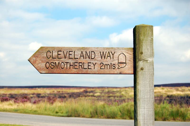 Cleveland Way Osmotherley stock image. Image of cleveland - 22022437