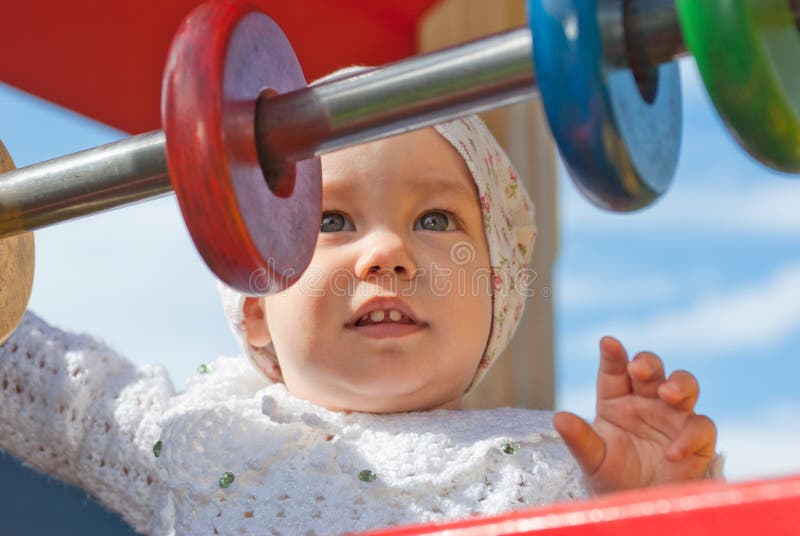 Clever child stock image. Image of summer, childhood - 15208125