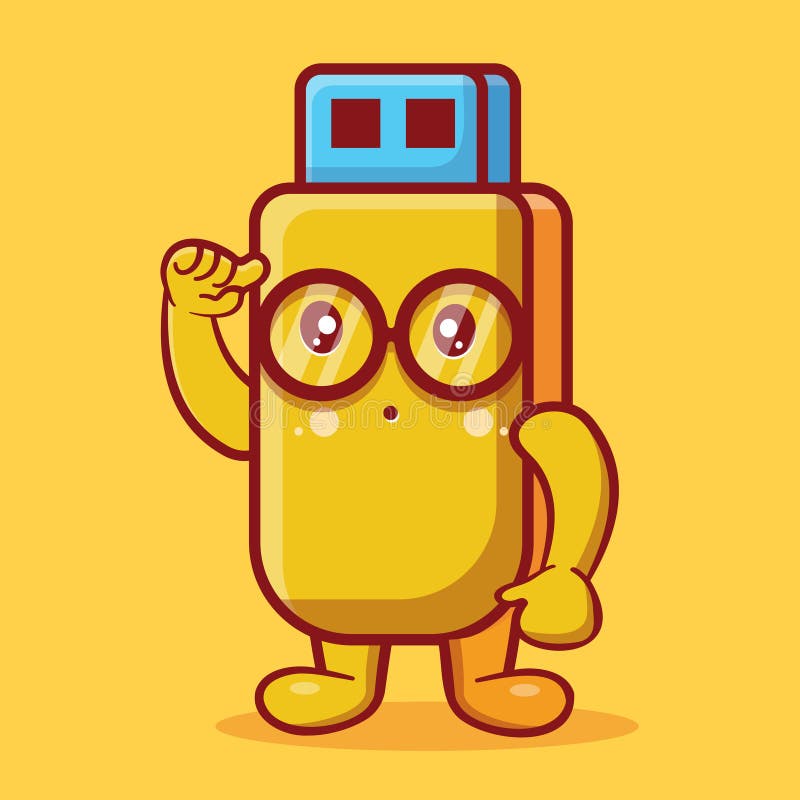 Cartoon Flashdisk Stock Illustrations – 201 Cartoon Flashdisk Stock ...