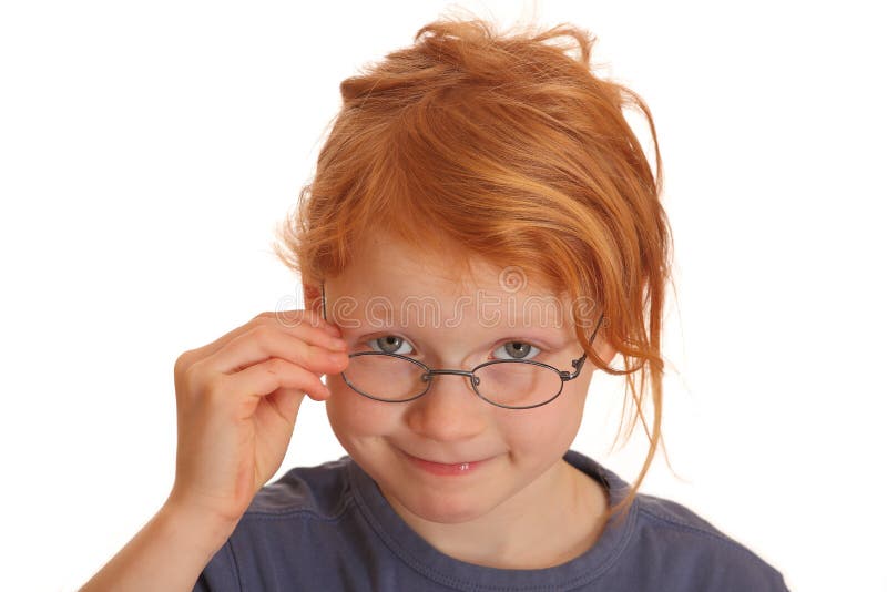 Clever girl stock photo. Image of beautiful, female, childhood - 17983890