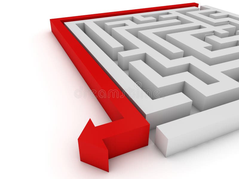 Successful Strategy Maze Stock Illustrations – 404 Successful Strategy ...