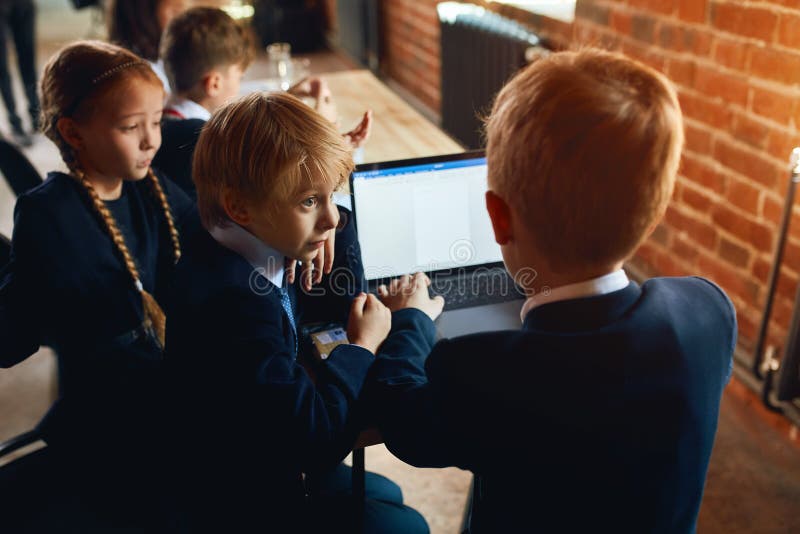 Clever Successful Office Workers Making Up a Plan Stock Image - Image ...