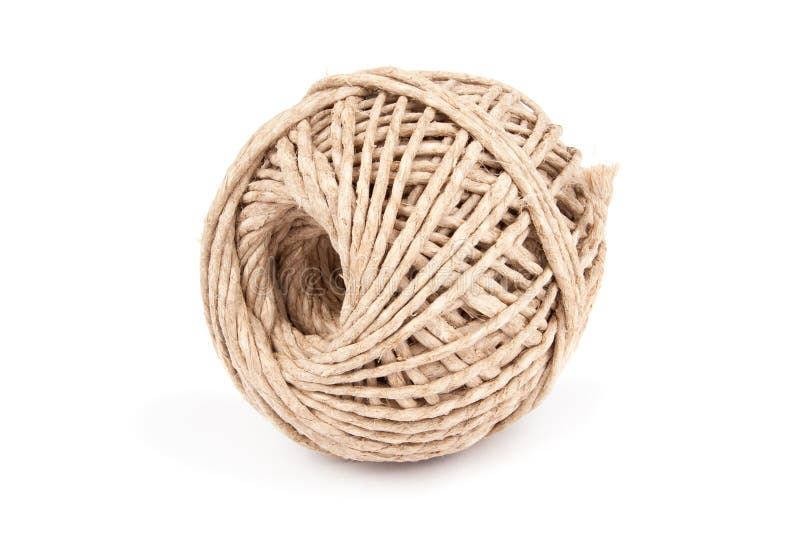 Rope ball stock photo. Image of isolated, rope, robust - 2414600