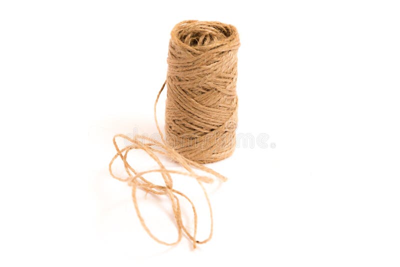 Clew of rope stock image. Image of isolate, clue, fiber - 3495911