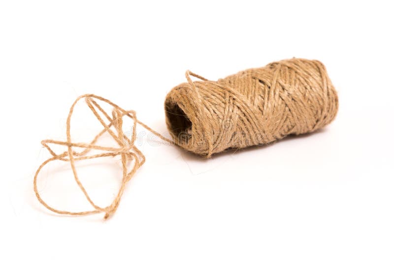 Clew of rope stock image. Image of isolate, clue, fiber - 3495911