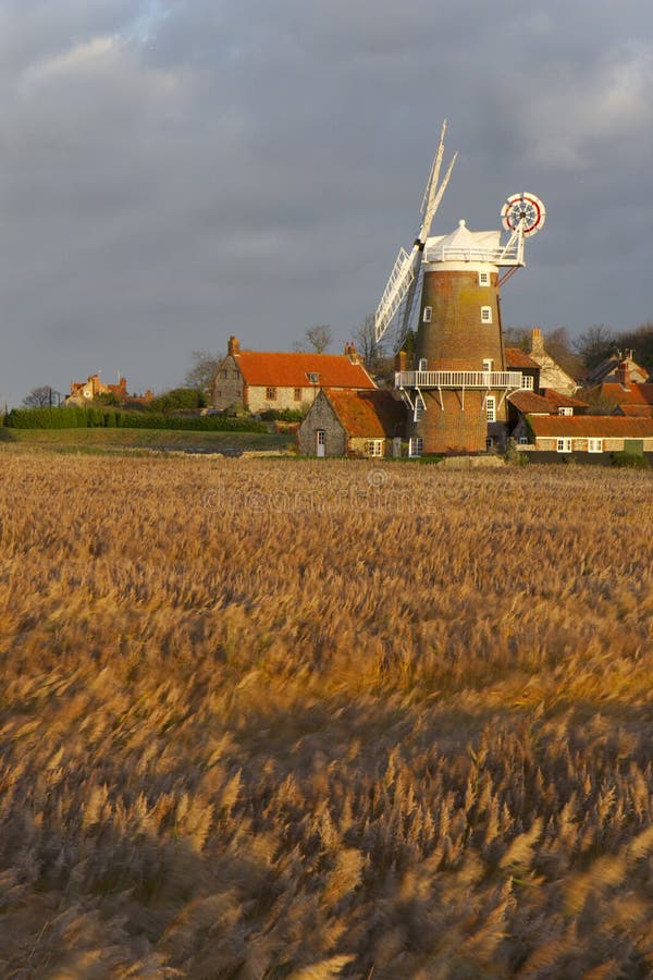 Cley Windmill stock photo. Image of guesthouse, wind, house - 3682108