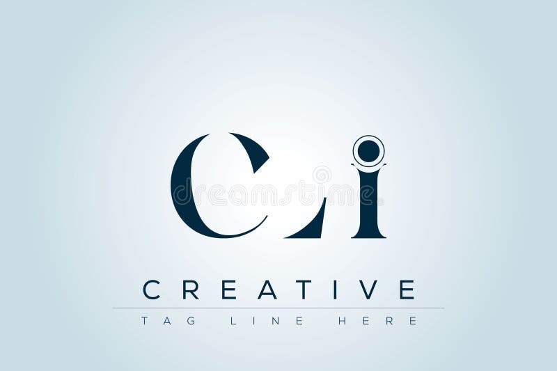 CLI abstract letter logo stock vector. Illustration of style - 363286674