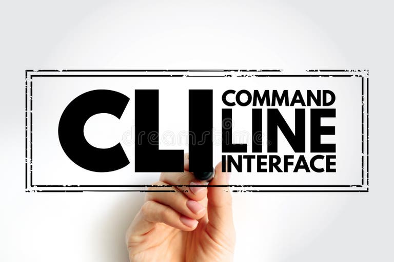 Cli Command Line Interface Is A Text Based User Interface Used To Run 5902