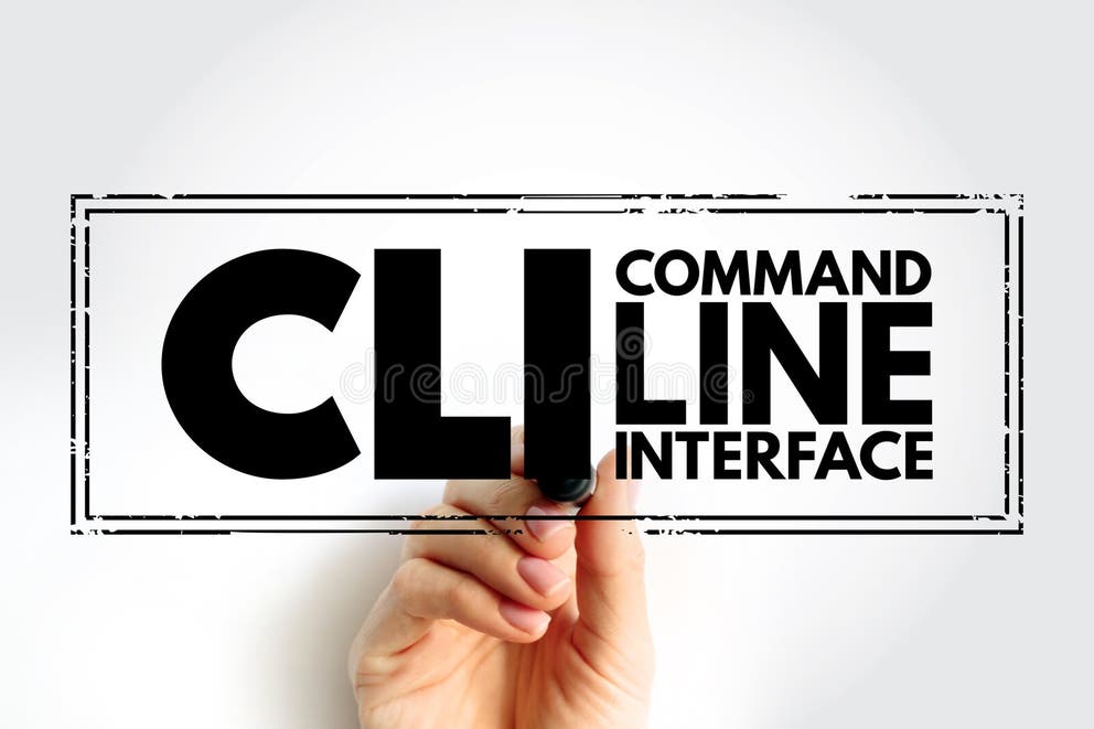 Cli Command Line Interface Is A Text Based User Interface Used To Run 4853