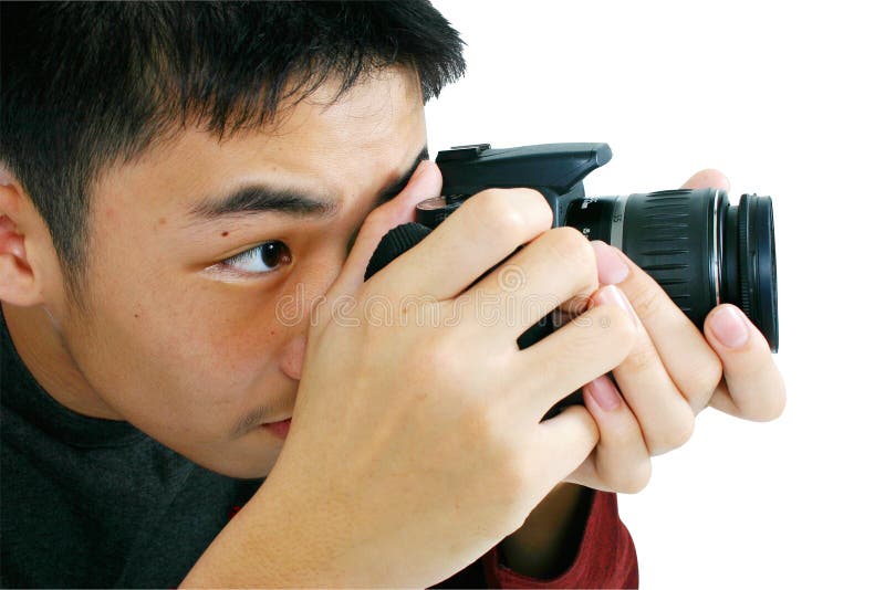 Click! stock photo. Image of camera, lens, leisure, magazine - 831206