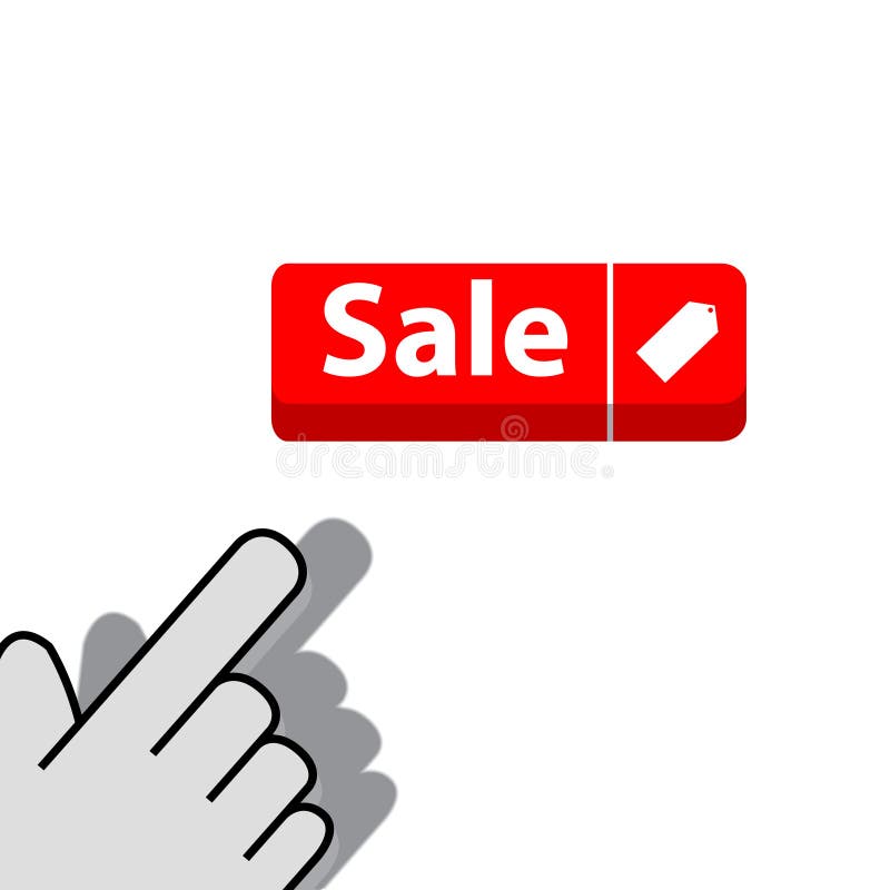 Click on button enter stock vector. Illustration of concepts - 36582714