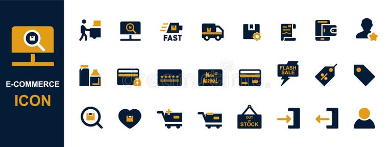 Click Cart Icons – Smart E-Commerce & Digital Retail Visual Toolkit ...