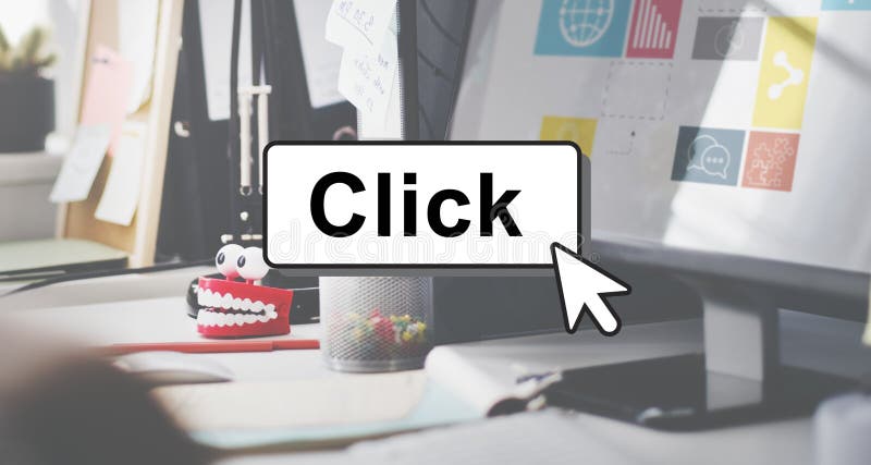 Click Choose Add Button Interface Concept Stock Image - Image of ...