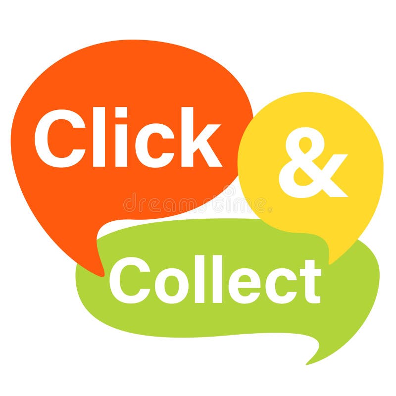 Click and Collect Label Icon. Clipart Image Stock Vector - Illustration ... Click and Collect Label Icon. Clipart Image Stock Vector - Illustration ...