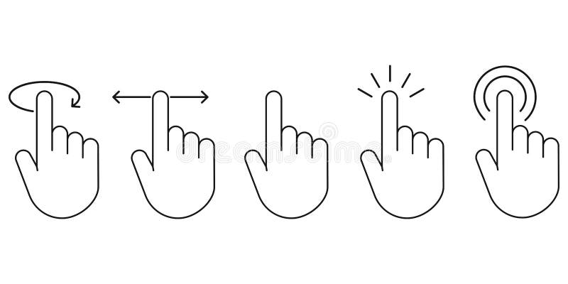 Finger Gun Icon. Hand Like a Pistol. Mafia Symbol, Gangster. Vector on ...