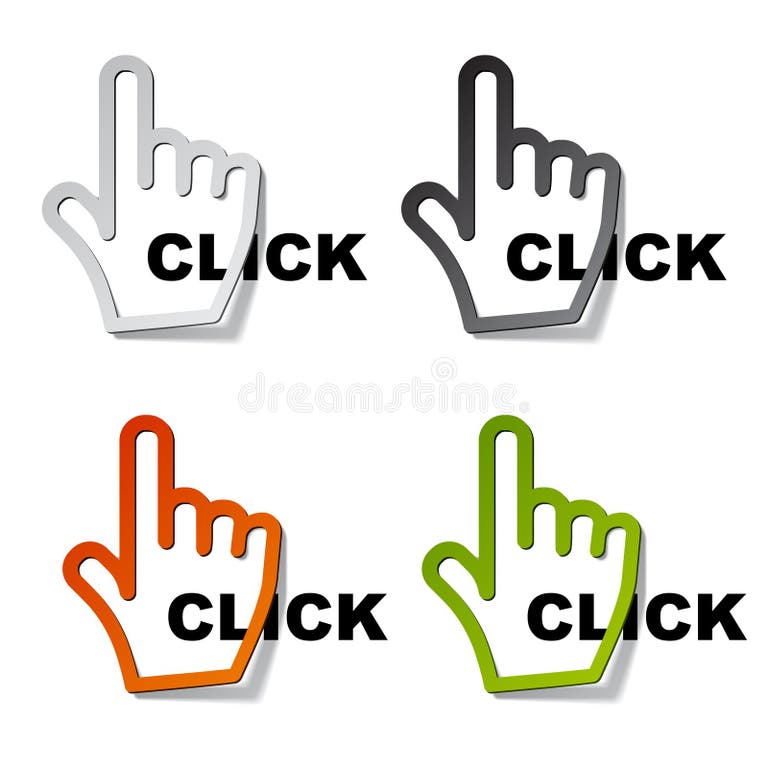Cursor Sticker Stock Illustrations – 6,954 Cursor Sticker Stock ...