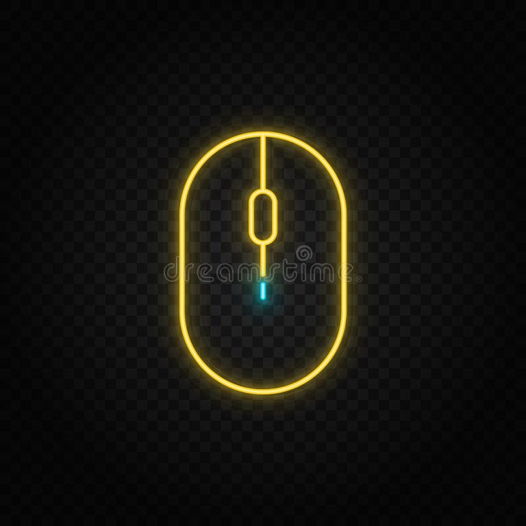Cursor Neon Transparent Stock Illustrations – 145 Cursor Neon ...