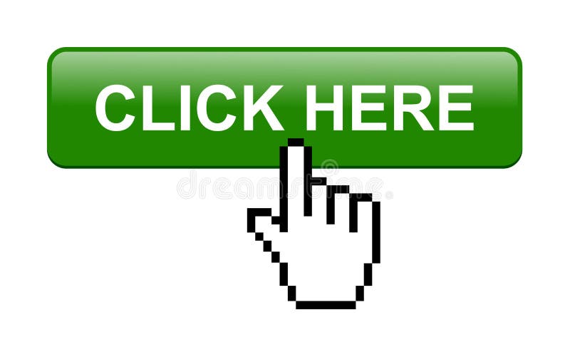Vector Illustration Click Here Green Icon Square Web Button Stock ... Vector Illustration Click Here Green Icon Square Web Button Stock ...