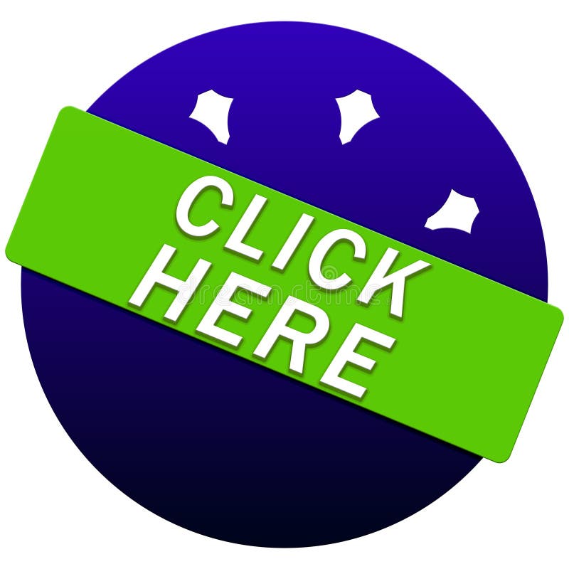 Click here button stock illustration. Illustration of connect - 84921593