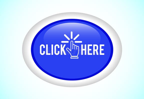 Click Here Button Design Illustration, Clicking Icon Suitable for ...