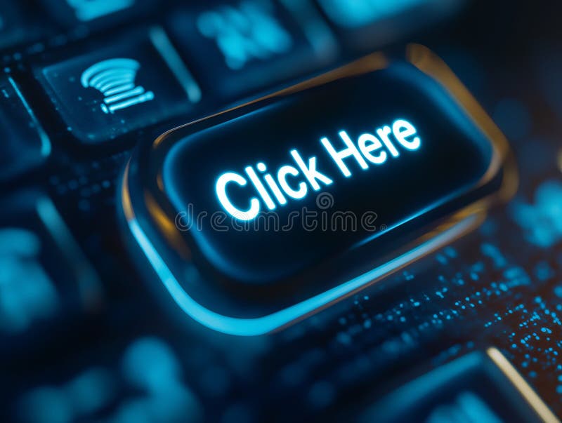 Click Here Button Evades Cursor in a Digital Prank, Showcasing a Playful Interaction on a ...