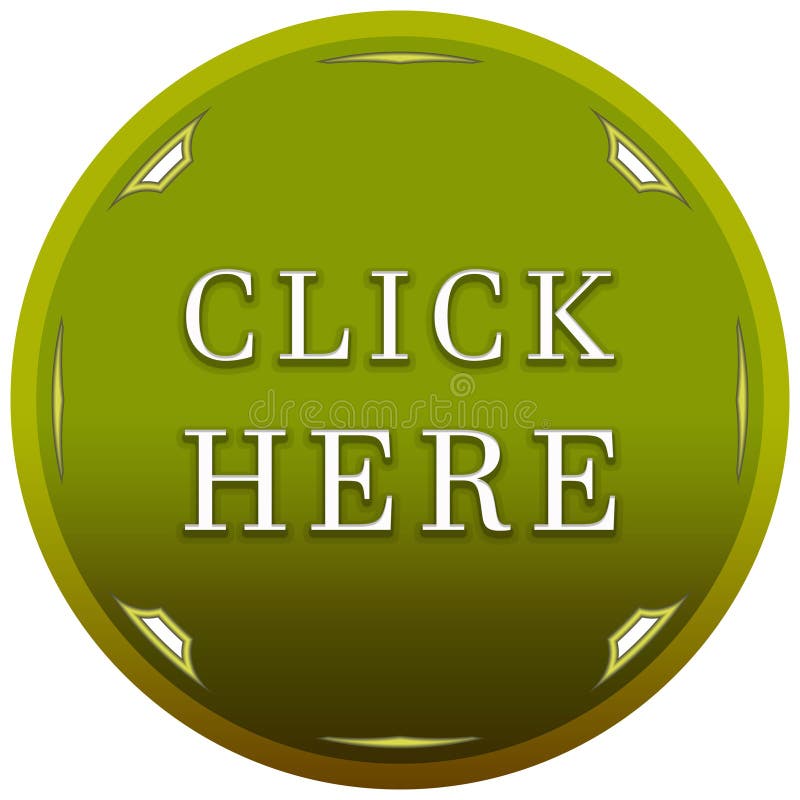Click here button stock illustration. Illustration of connect - 84921593