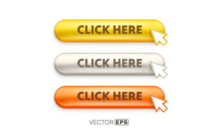 Hand Cursor Click Gold Stock Illustrations – 385 Hand Cursor Click Gold ...