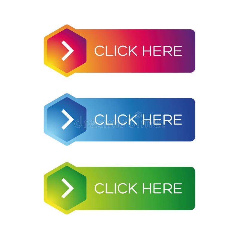 Click Here button stock vector. Illustration of arrow - 87903076 Click Here button stock vector. Illustration of arrow - 87903076