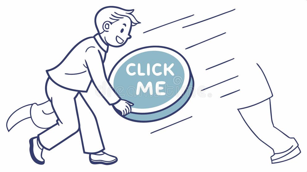 Click Here Button Vector. Call To Action and Web Element. Vector Design ...