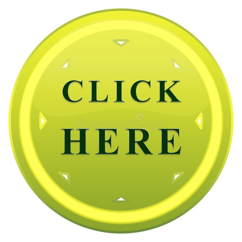 Click here button stock illustration. Illustration of connect - 84921593