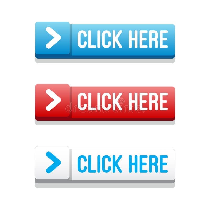 Click Here Buttons stock vector. Illustration of blue - 197111226 Click Here Buttons stock vector. Illustration of blue - 197111226