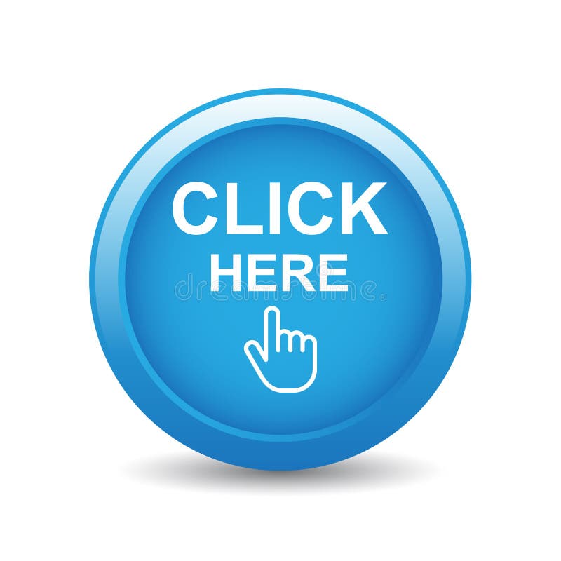 Click here arrow icon stock vector. Illustration of sample - 11873966