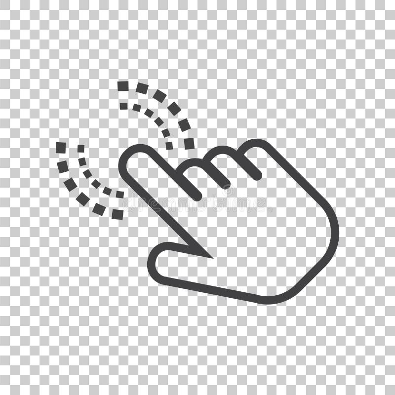 Tap Here Icon Illustration Stock Illustrations – 1,671 Tap Here Icon ...